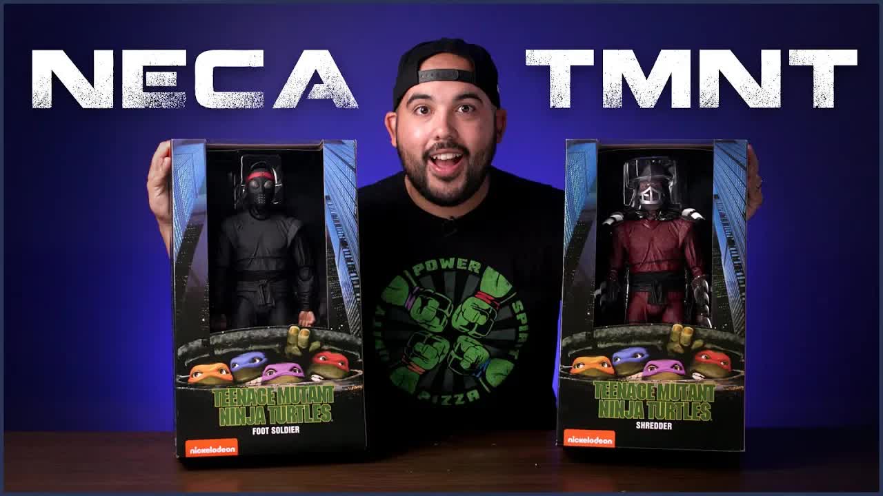 NECA TMNT Shredder & Foot Soldier review