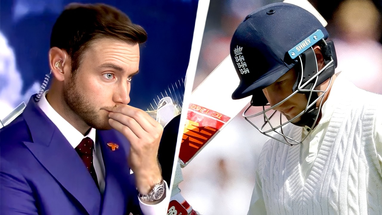 Ashes: Stuart Broad's on-air meltdown goes viral after Joe Root's twin ...