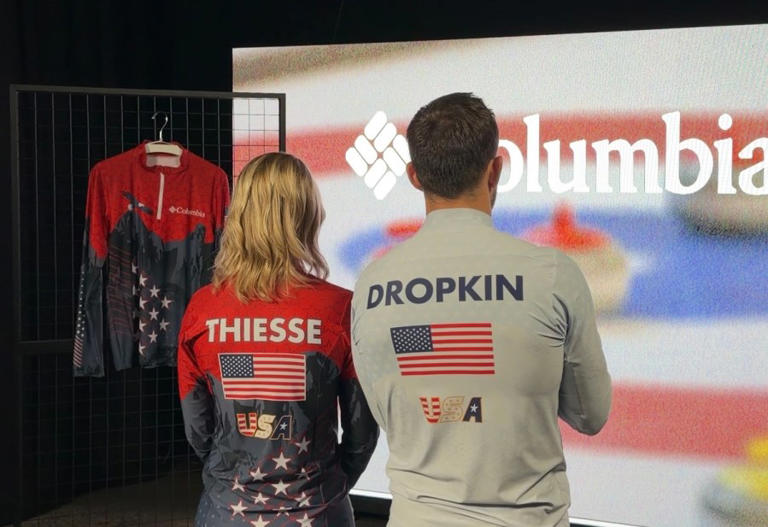Columbia Sportswear, USA Curling unveil Olympic uniforms