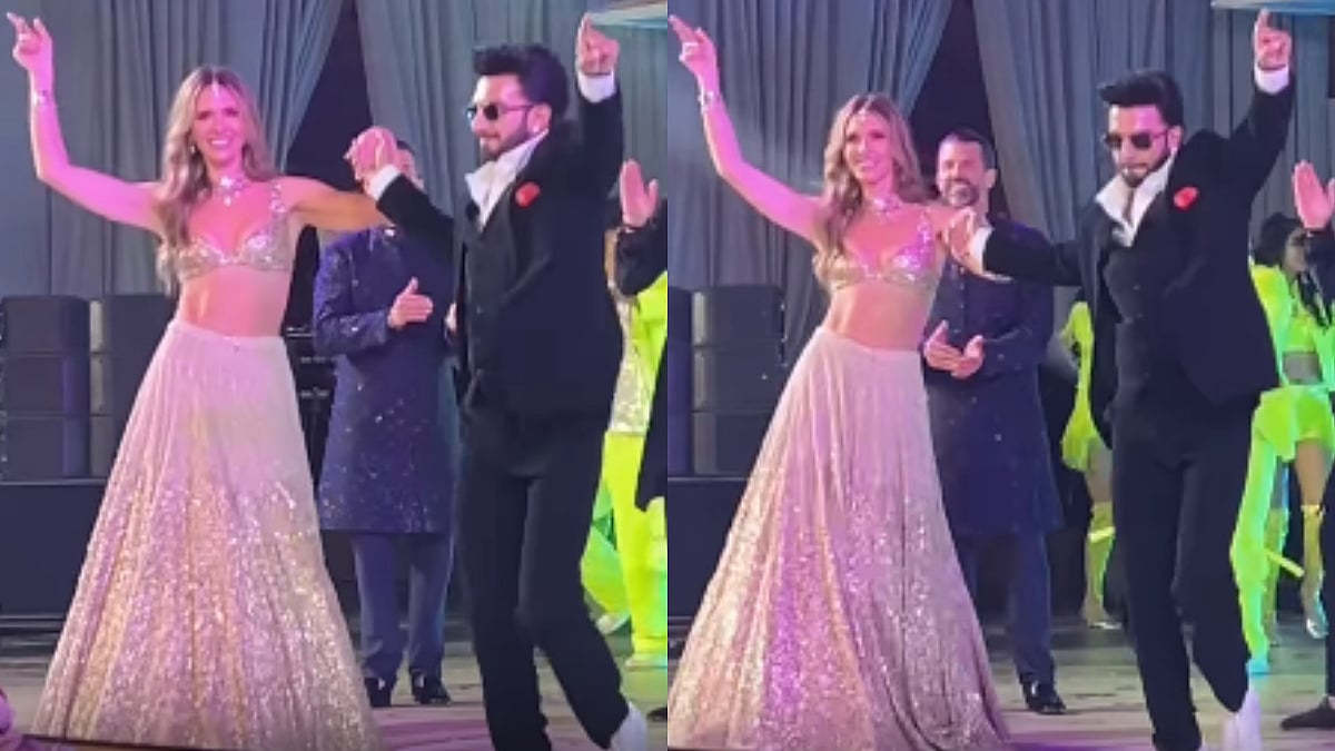 Netra Mantena-Vamsi Gadiraju Sangeet: Ranveer Singh Dances With Donald ...