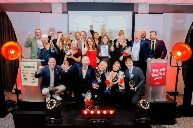 Bolton pub raises a glass to celebrate double award success