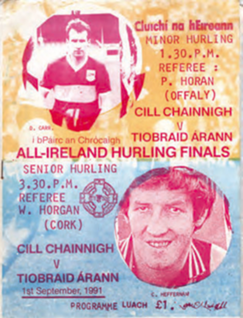 The match programme: A treasure trove of Gaelic games history dating ...
