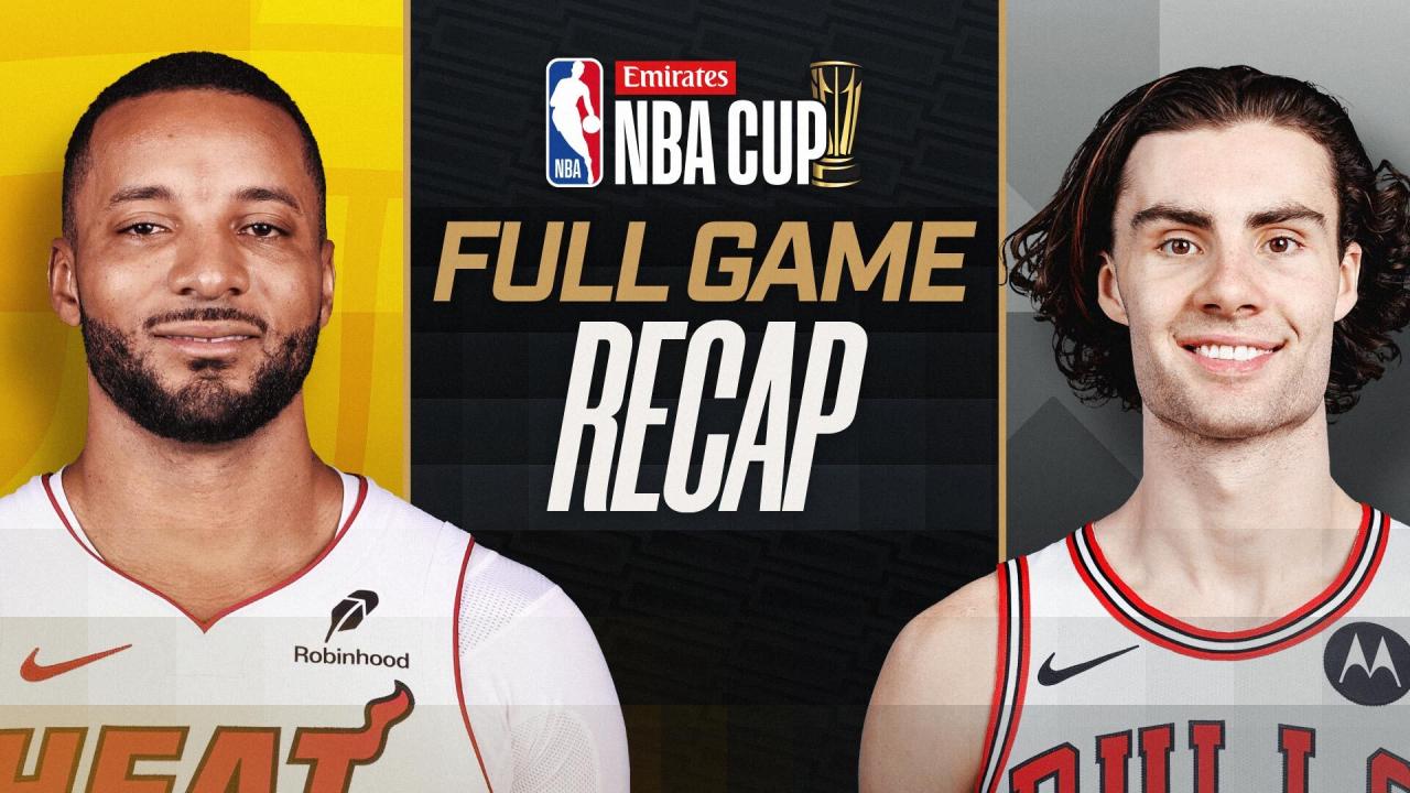 Game Recap: Heat 143, Bulls 107