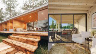 Aterriza en España una casa prefabricada de dos plantas por 23.000 euros: tiene dos habitaciones ...