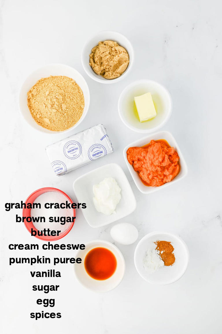 Mini Pumpkin Cheesecakes