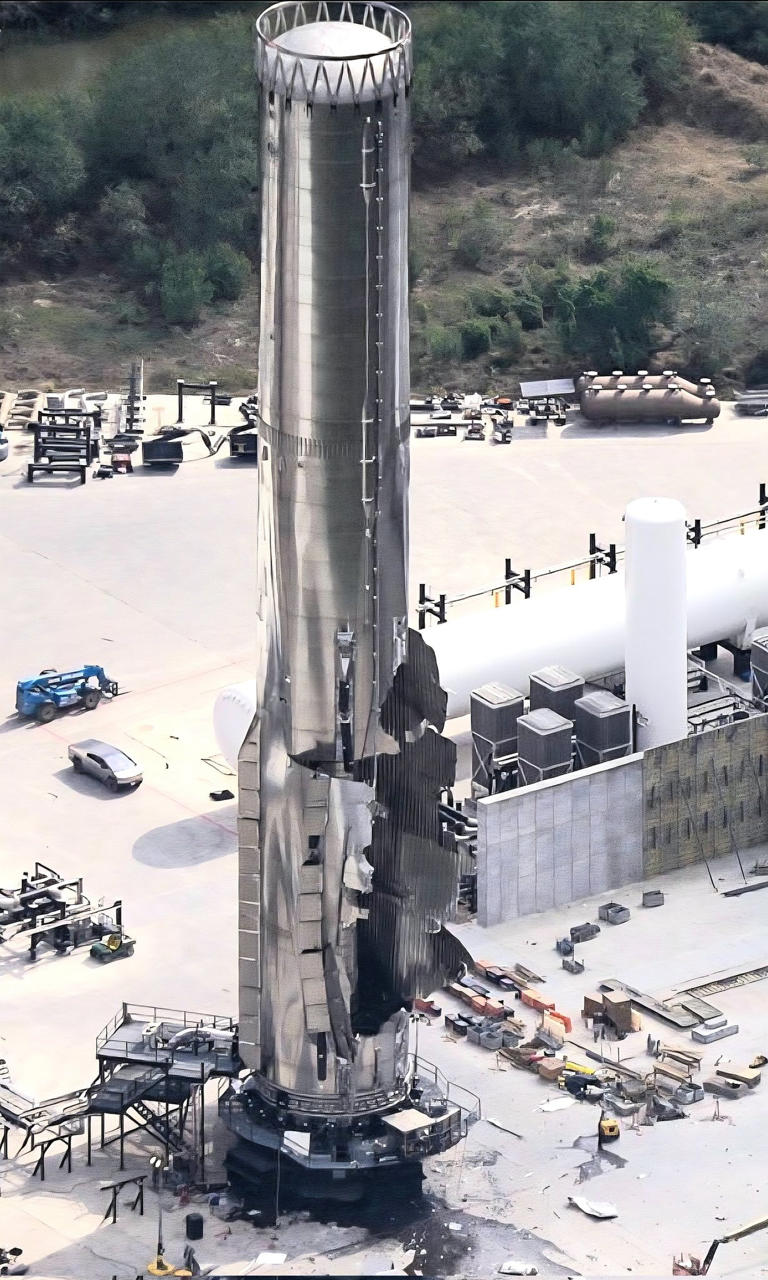 Watch: Big explosion rocks Musk's SpaceX as new rocket blasts during ...