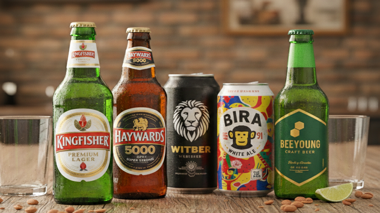 Top 5 Strong Beers in India 2025: Kingfisher, Haywards, Simba, Bira ...