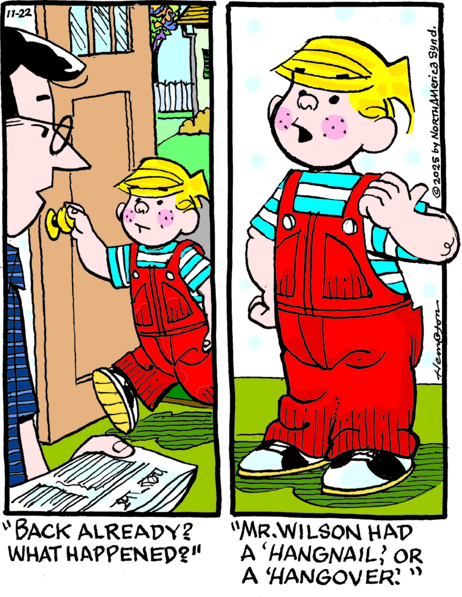 Dennis the Menace by H. Ketcham, M. Hamilton & R. Ferdinand