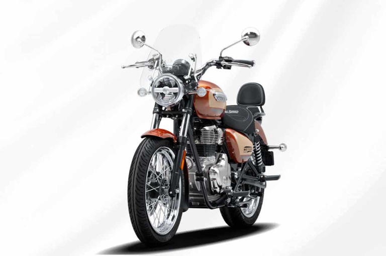 Royal Enfield meluncurkan Meteor 350 Sundowner Orange dengan roda ...