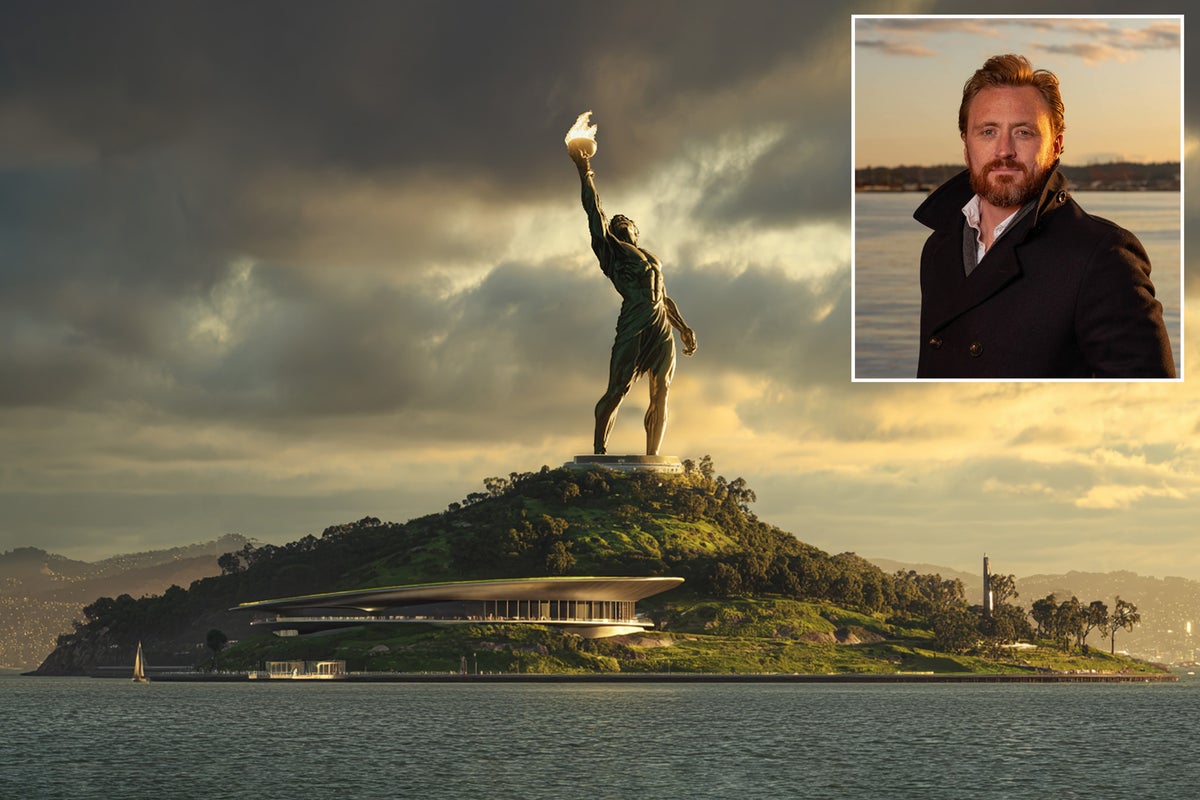 Crypto exec pitching Trump on huge Greek-god monument for Alcatraz