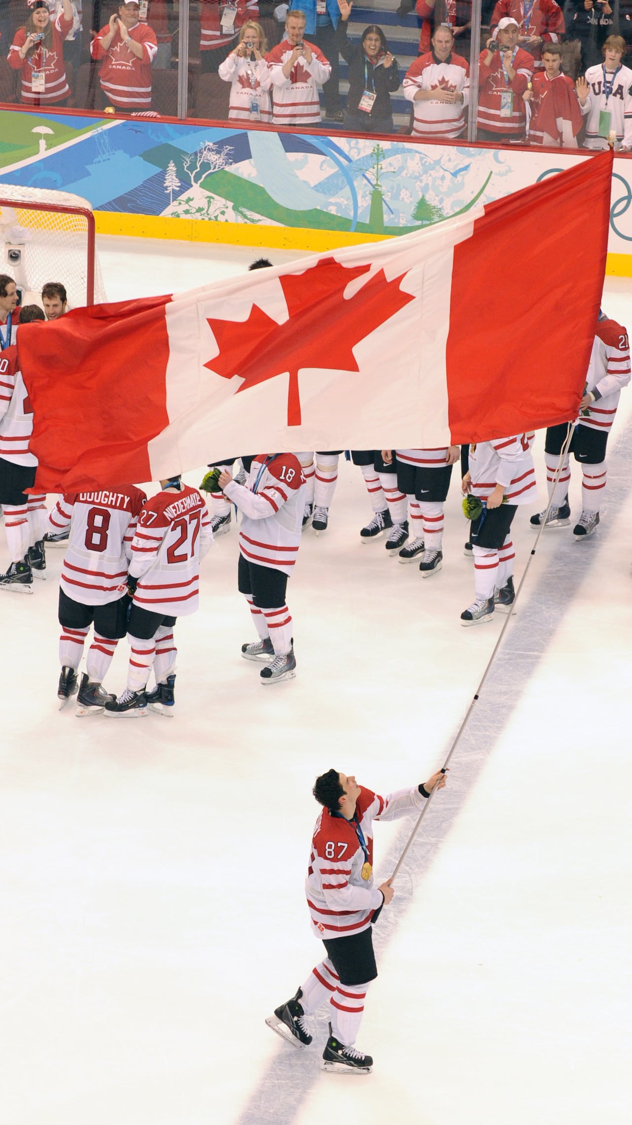 Sidney Crosby on if he will be Team Canada's flag-bearer at Milano Cortina