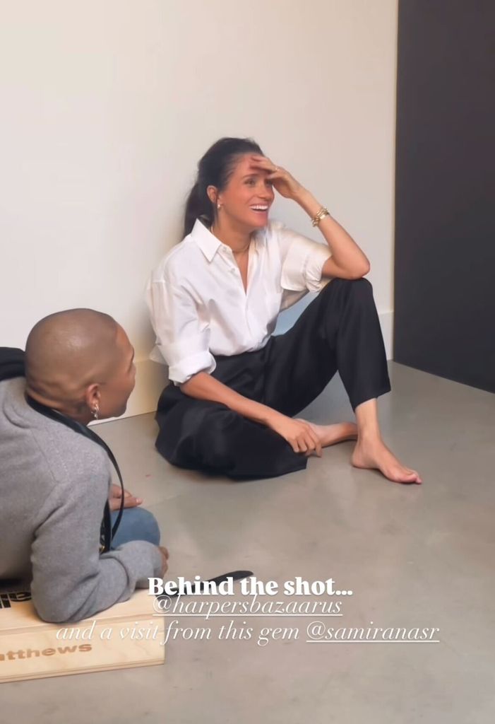 Meghan Markle just boldly recreated Princess Diana's famous 'crossed ...