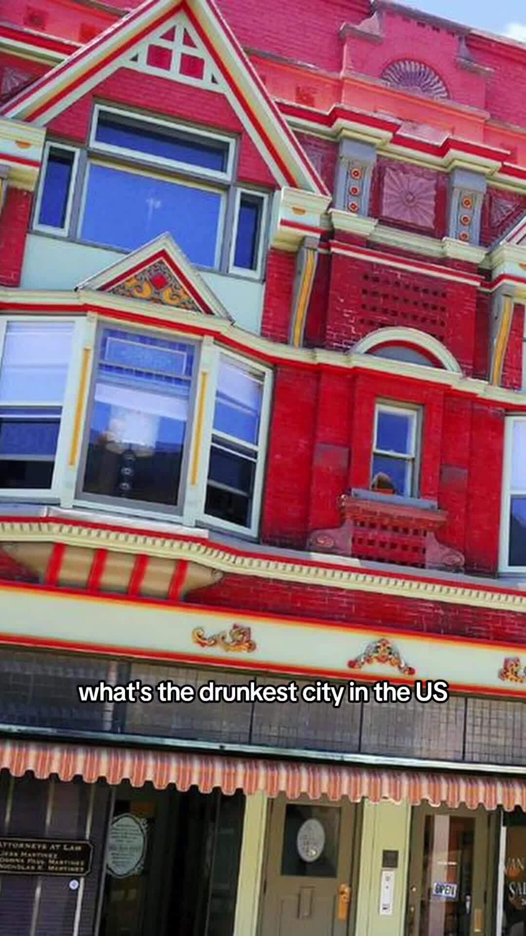 The Drunkest Cities In The US #geography