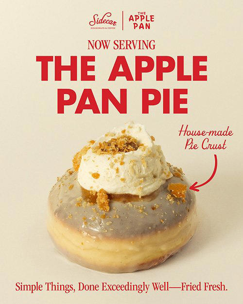 Sidecar Doughnuts' Apple Pan Pie Doughnut Is Our Current Fall Obsession ...