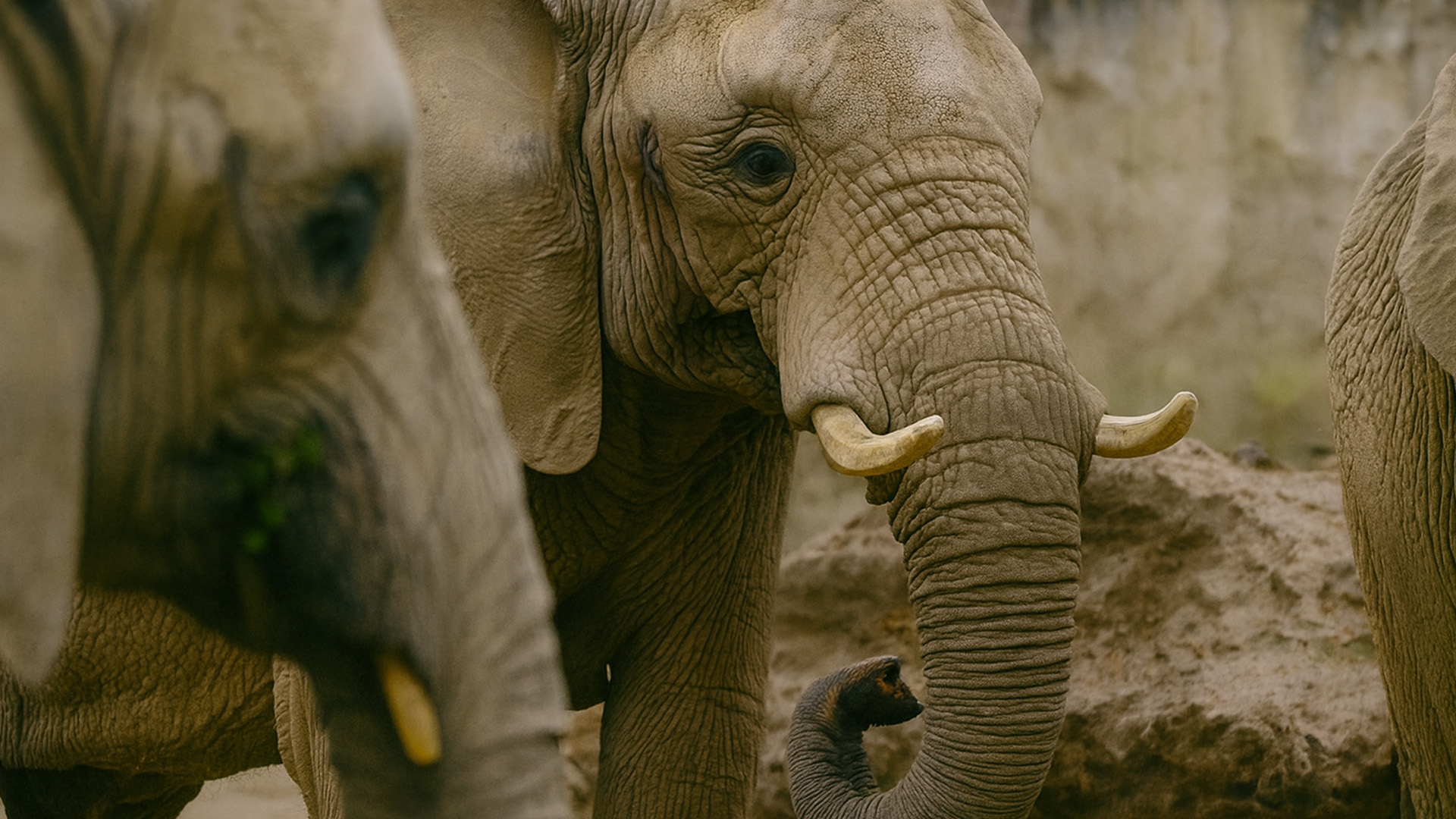 Que Font Ces Éléphants En Ce Moment
