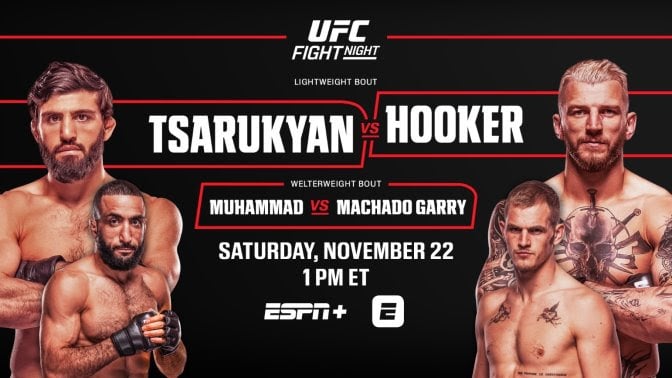 Full UFC Fight Night: Tsarukyan vs. Hooker Results & Fight Ending ...