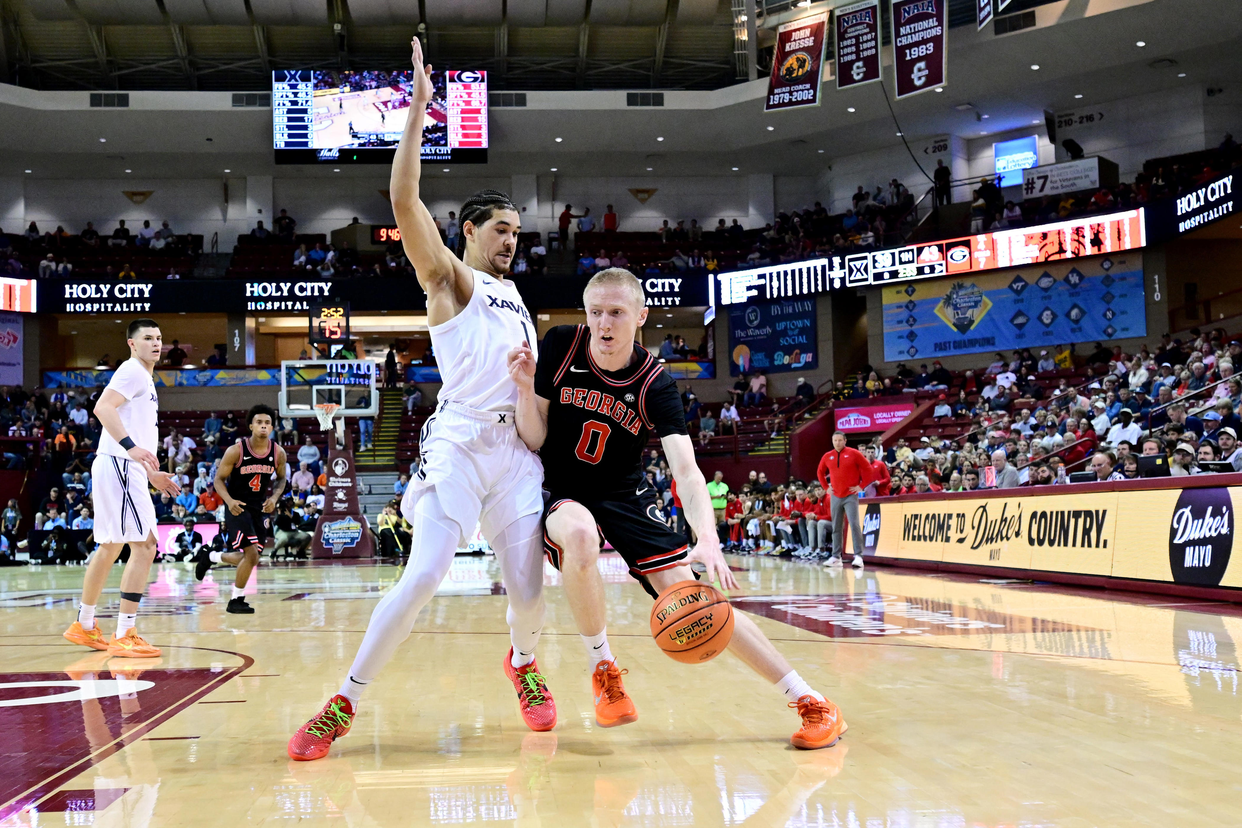 'It's happening.' Xavier takes step forward despite loss to Georgia