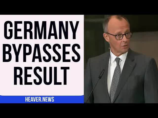 Germany shockingly bypassing election result