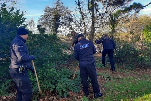 Police carry out weapon sweeps in crackdown on knife crime