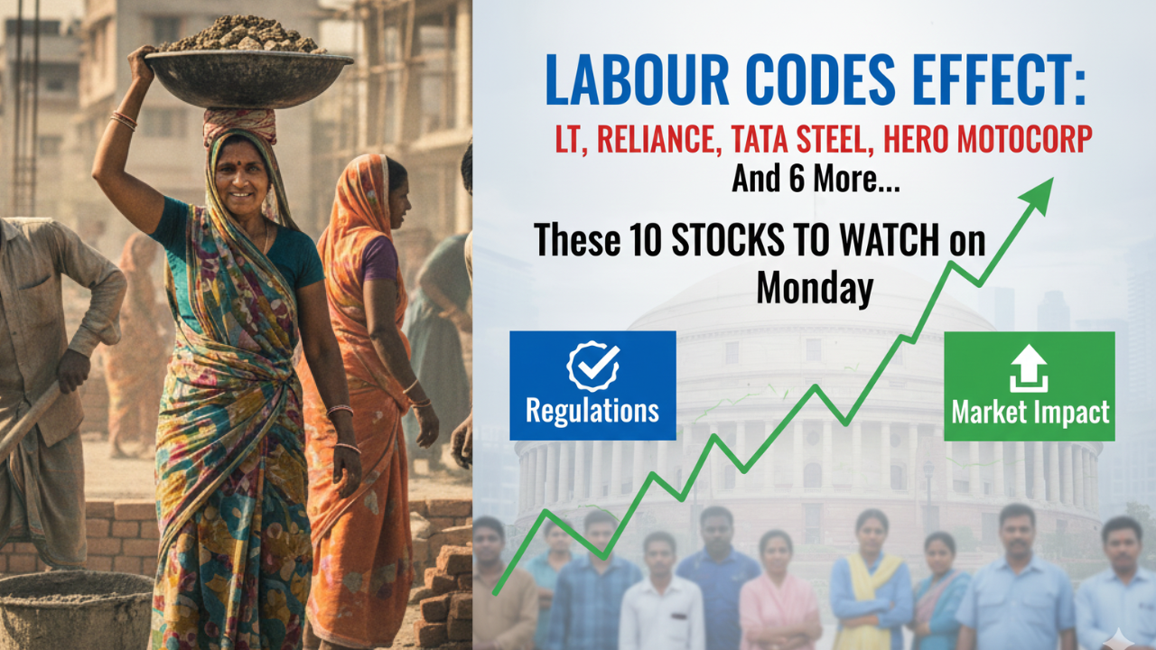 Labour Codes Effect: LT, Reliance, Tata Steel to Hero MotoCorp - These ...