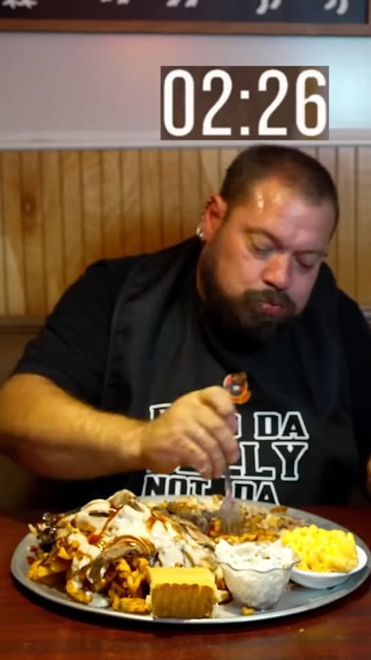 Taking On a Massive 7-Pound Food Challenge