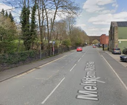 Meltham Mills Road, Huddersfield: Pedestrian dies after crash