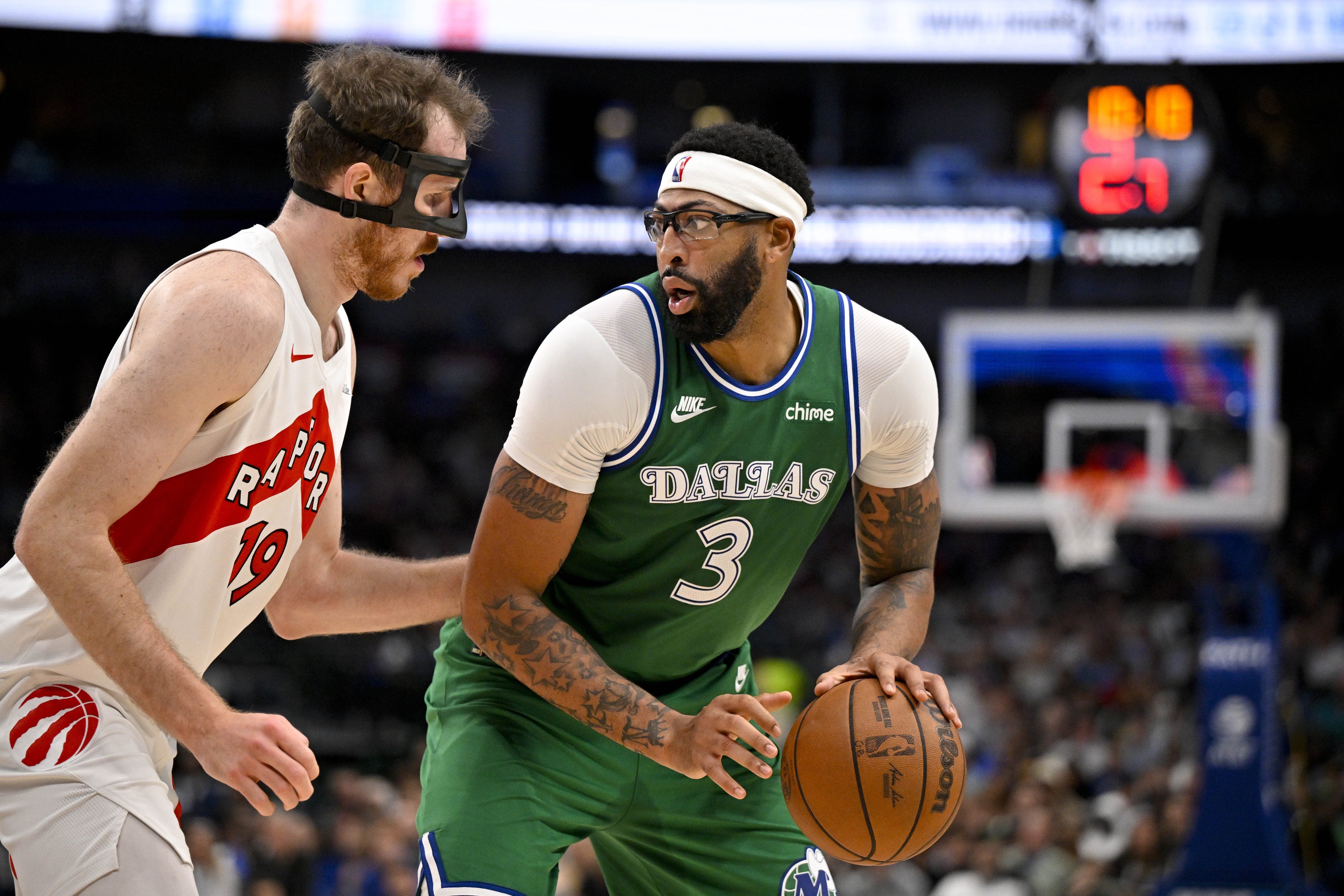 Anthony Davis says he and Kyrie Irving pursued teaming up long before now