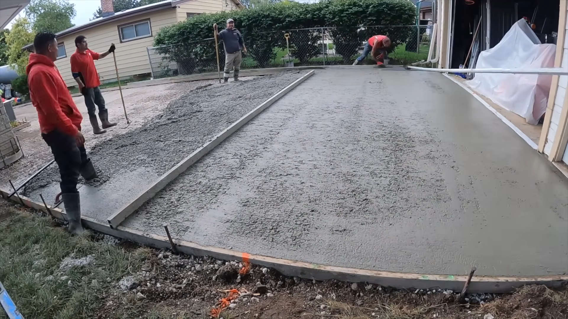 Coffee Break During a Big Job