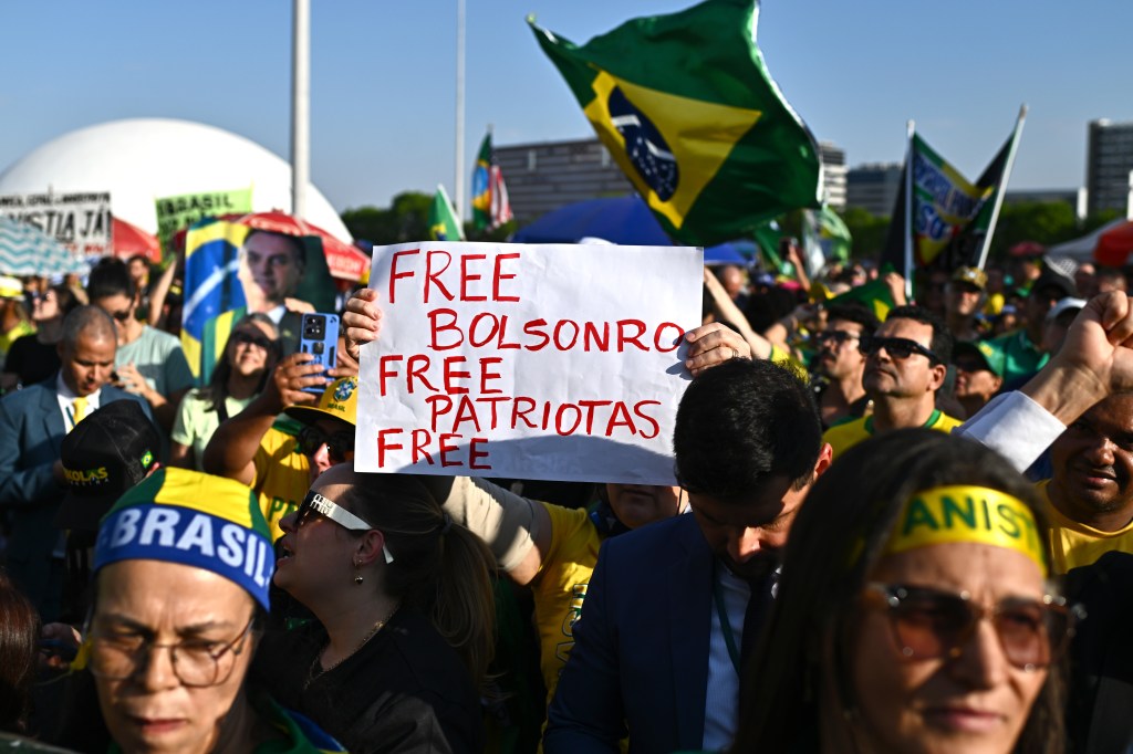 Brazil’s ex-President Jair Bolsonaro detained by police, lawyer says