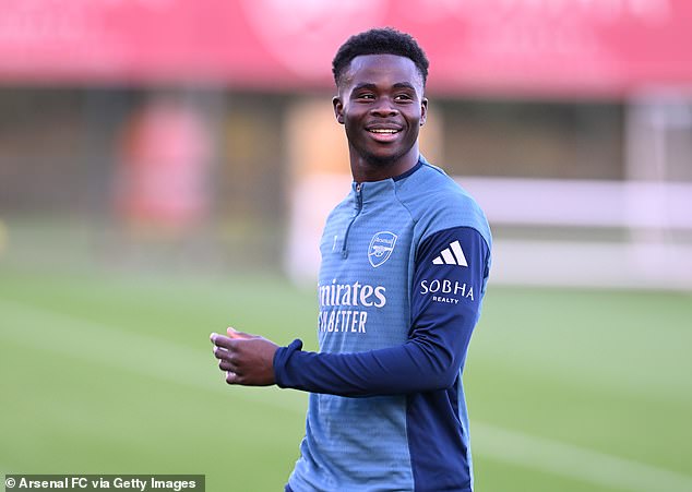 Bukayo Saka reveals the unusual breakfast he had as a child - admitting ...