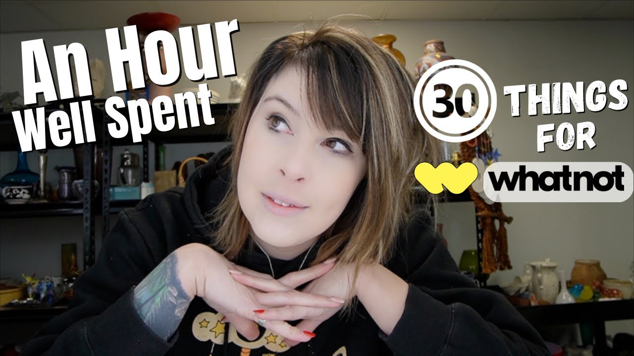 An HOUR Well Spent | Behind The Scenes of Our Whatnot Sale | Crazy Lamp ...