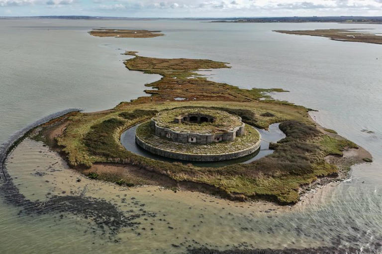 Historic fort on private island in Kent hits the market - and it could ...