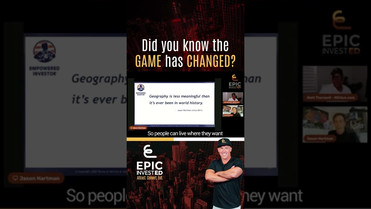 How the investing landscape has changed