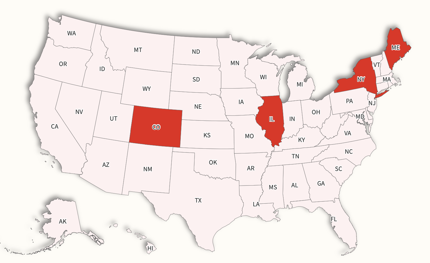 Map shows states where Trump’s tax cuts will and will not take effect