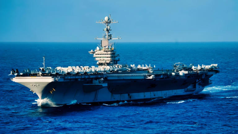 ‘Families are hurting’: The USS Gerald R Ford’s record aircraft carrier ...