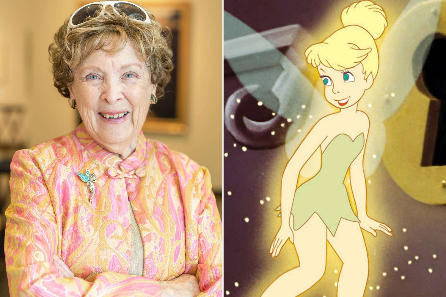 Disney's original Tinker Bell, 96, reveals character trait she snuck in ...