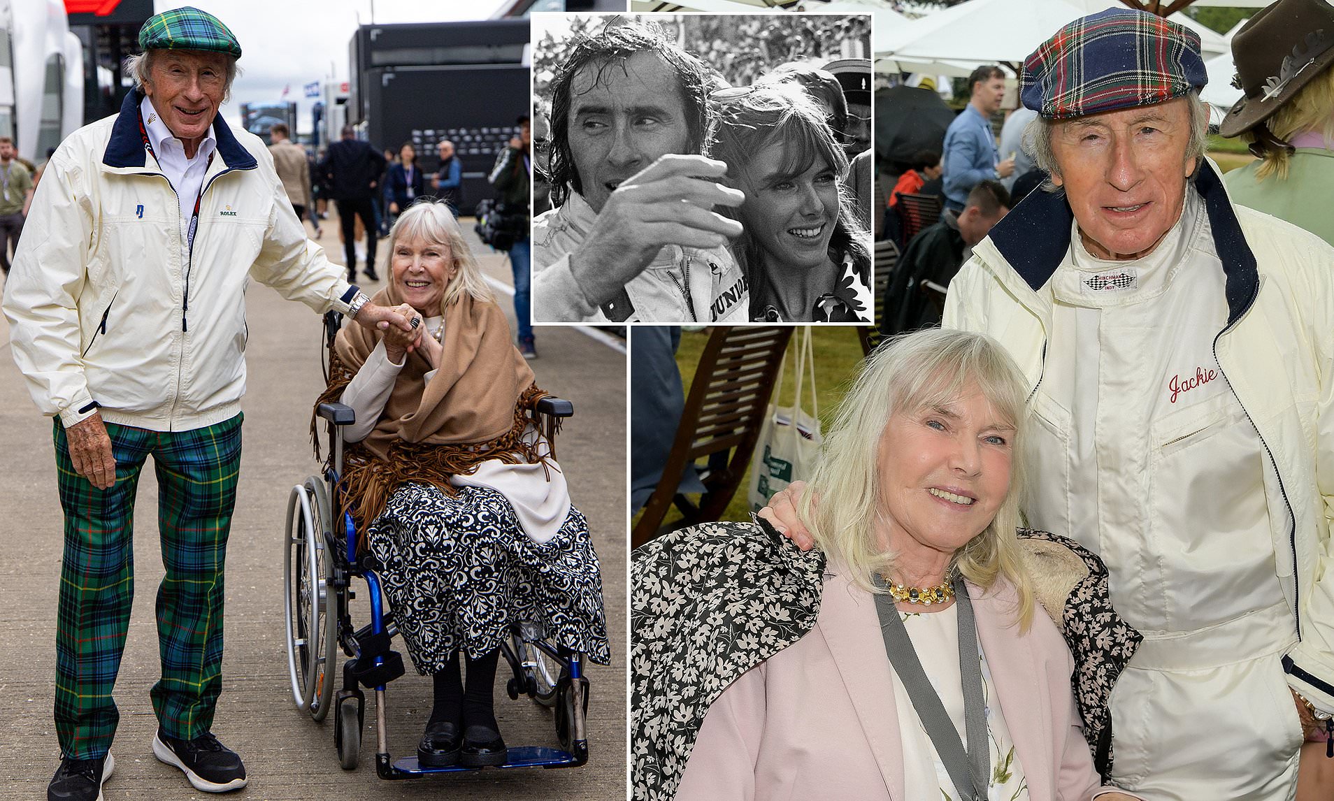 Formula One icon Sir Jackie Stewart opens up on his wife's ...