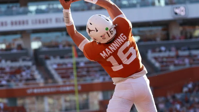 Arch Manning stats: QB has historic day as Texas beats Arkansas 52-37