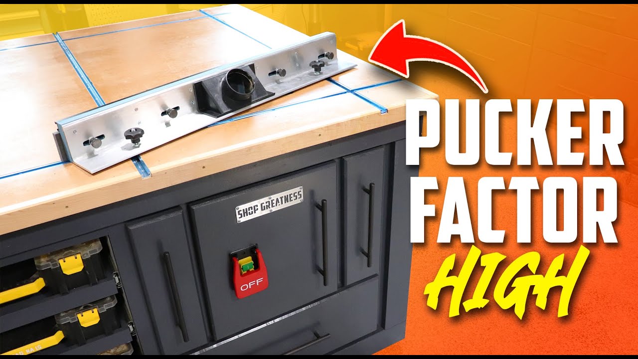 How to make a safe router table fence 🔧