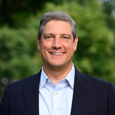 Ohio Democrat Tim Ryan, the ex-congressman who lost a Senate bid to JD ...