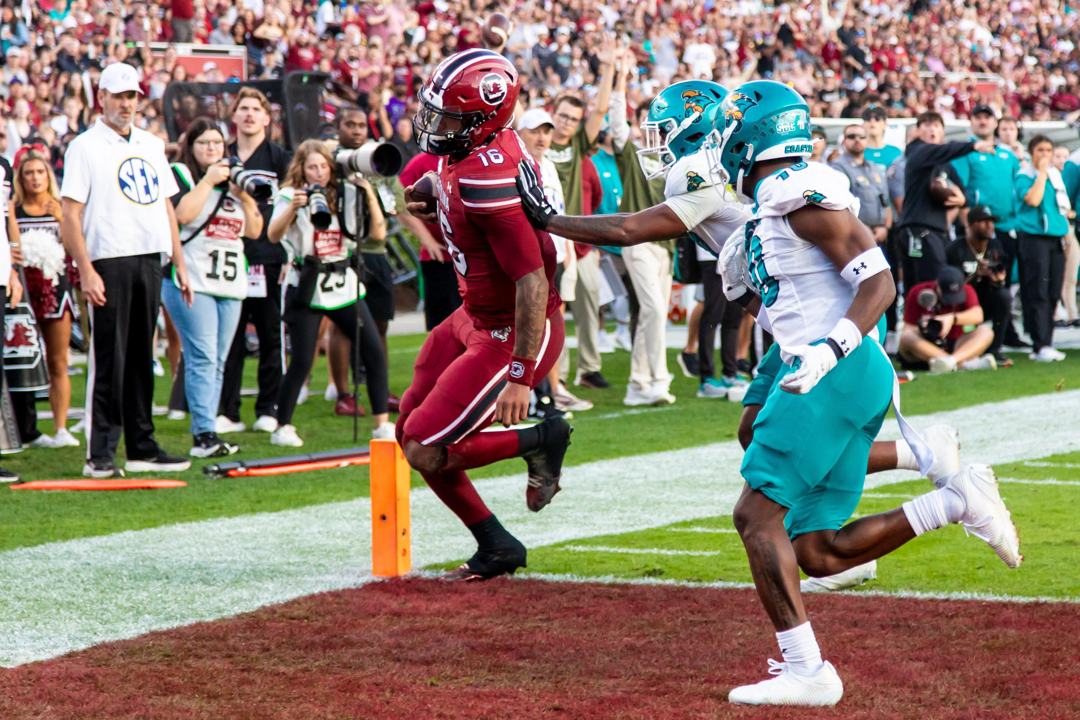 South Carolina vs Coastal Carolina highlights, Gamecocks get first win ...