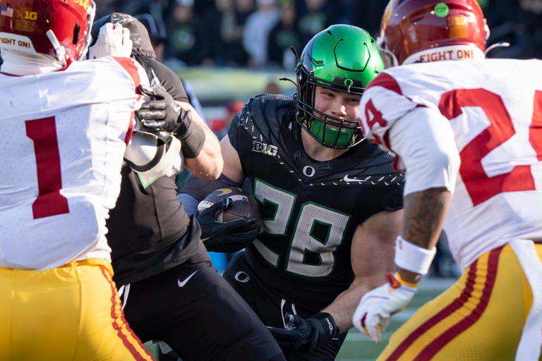 Bryce Boettcher wins Ducks Wire Player of the Game vs. USC Trojans