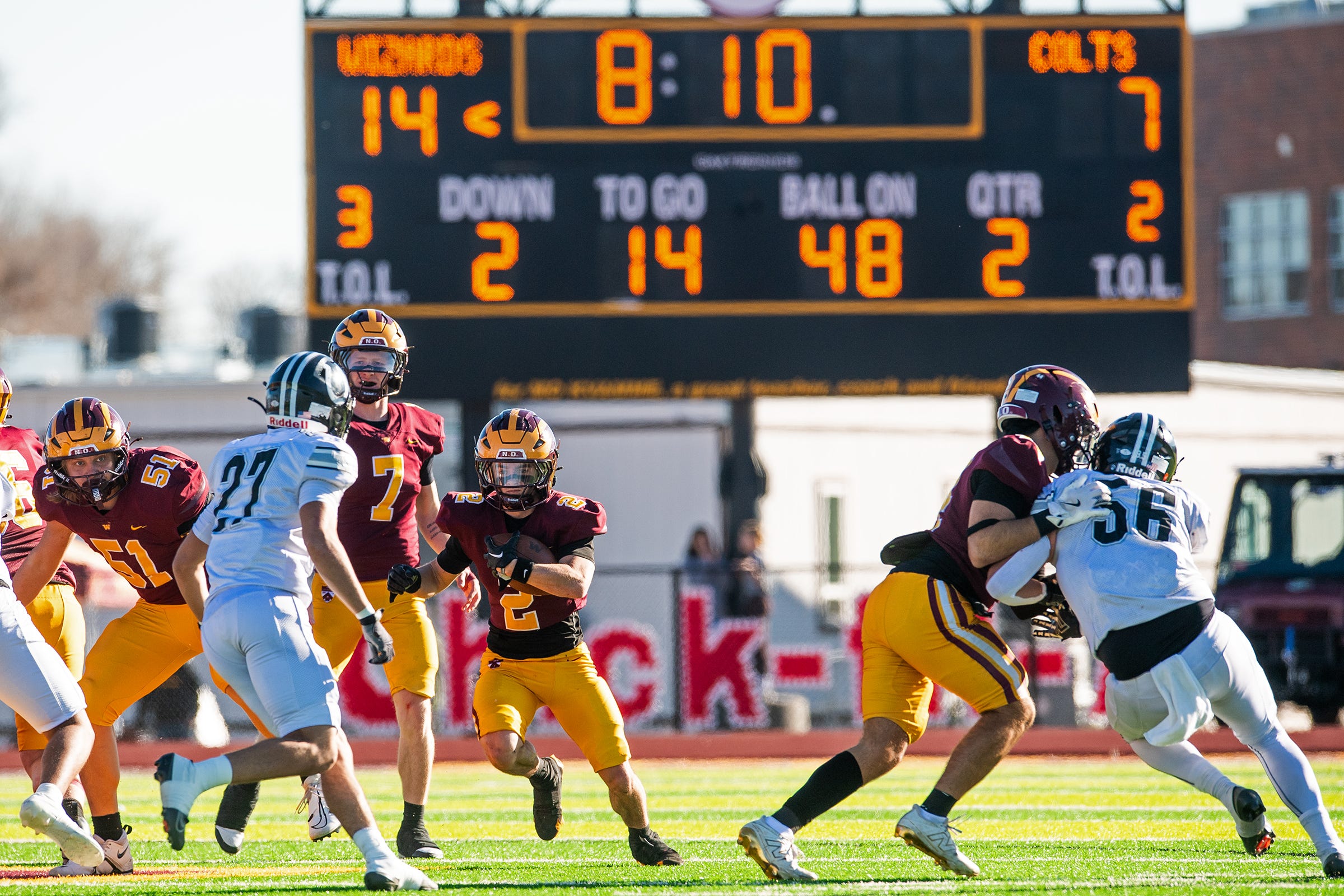 Colorado high school football scores for CHSAA playoff games this week