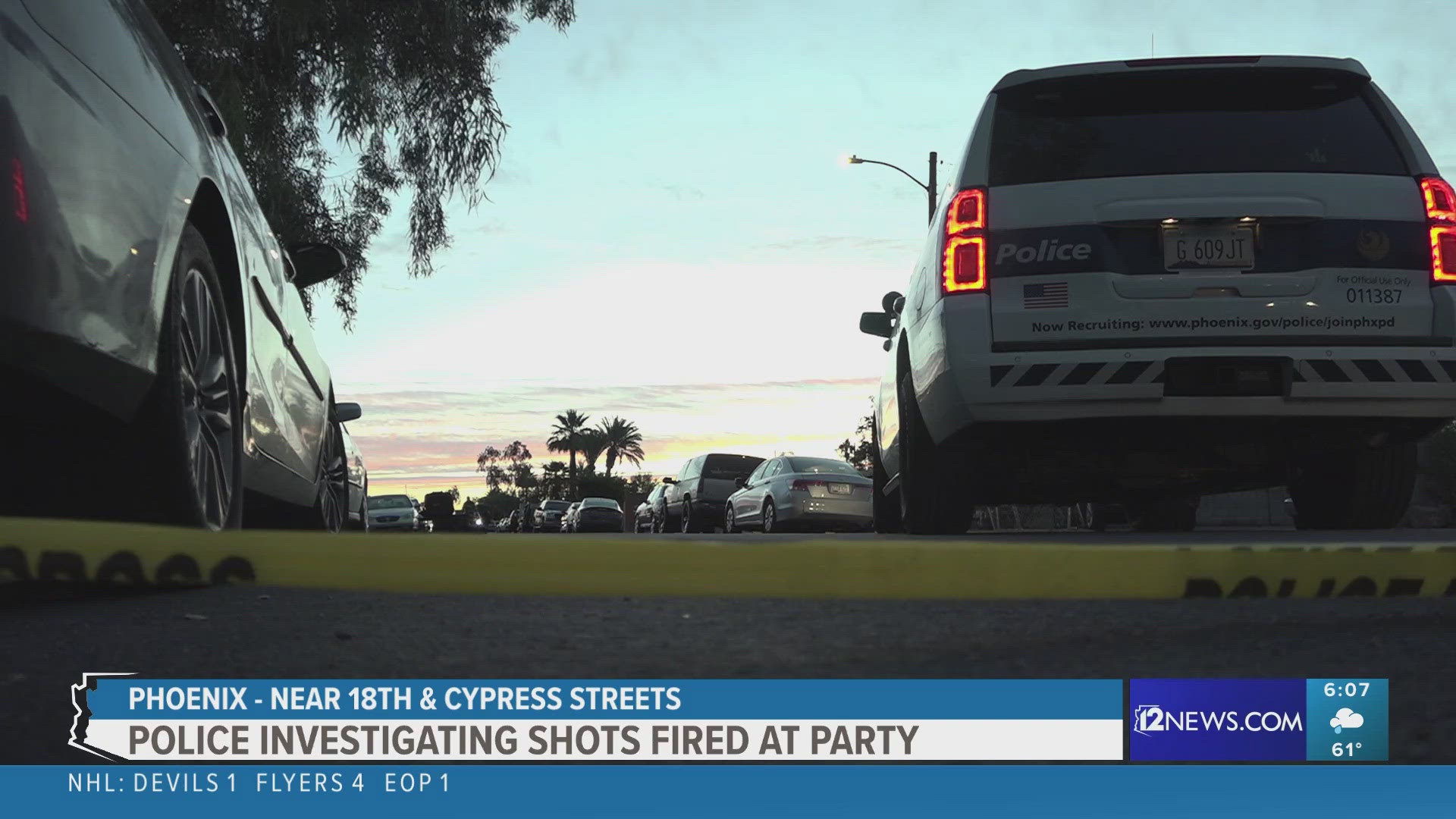 Police investigating after shots fired at 'large' Phoenix party