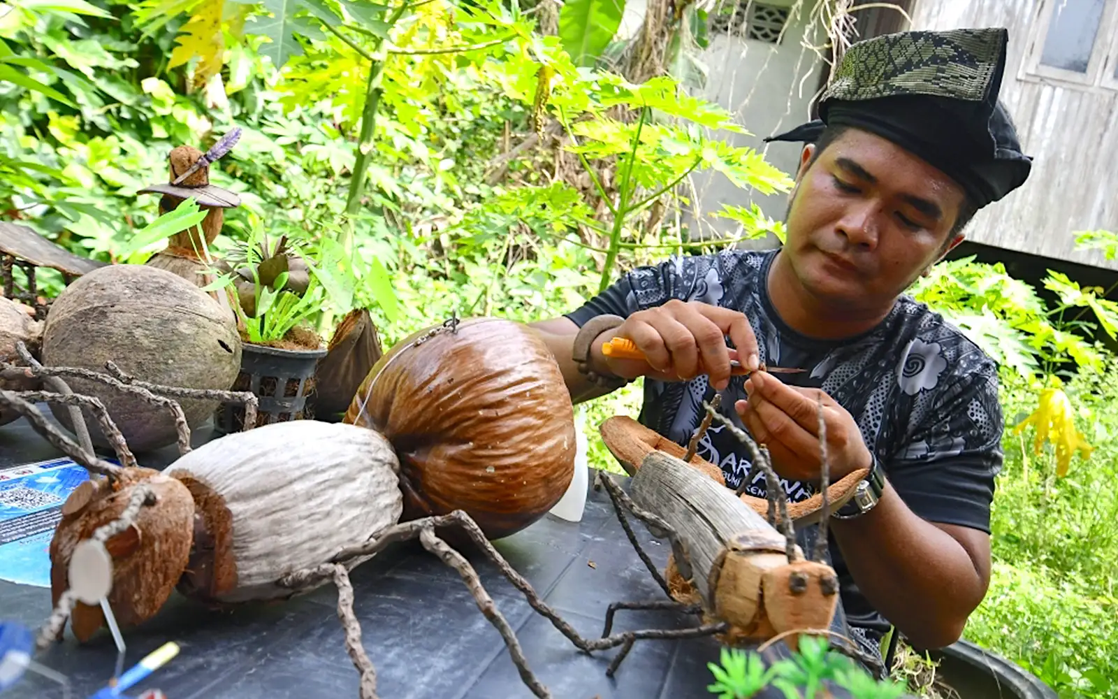 Zuki’s coconut-waste crafts have local and global appeal