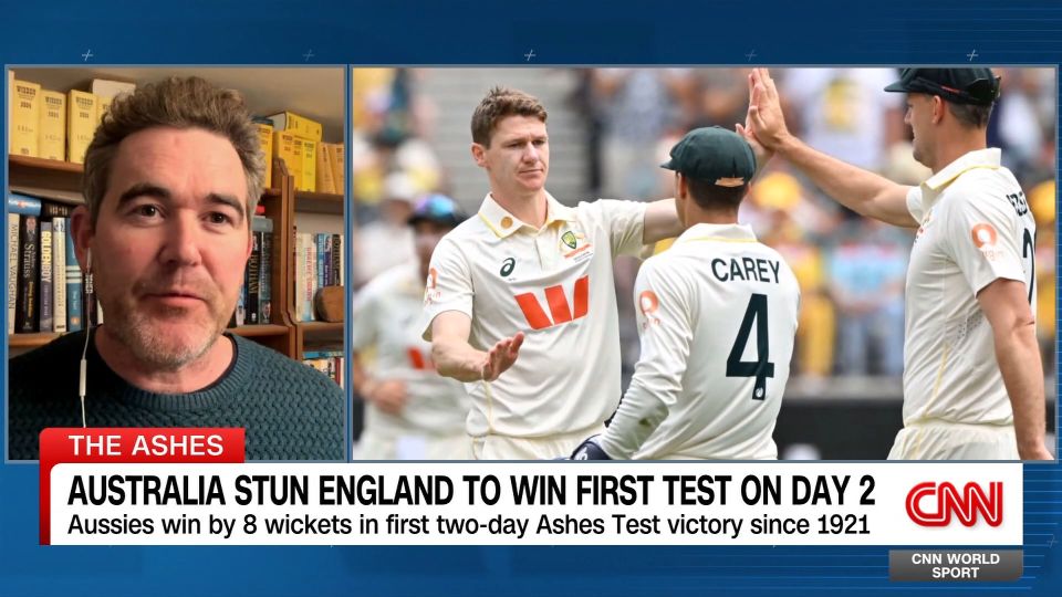 Australia stun England to win first Ashes Test on Day 2