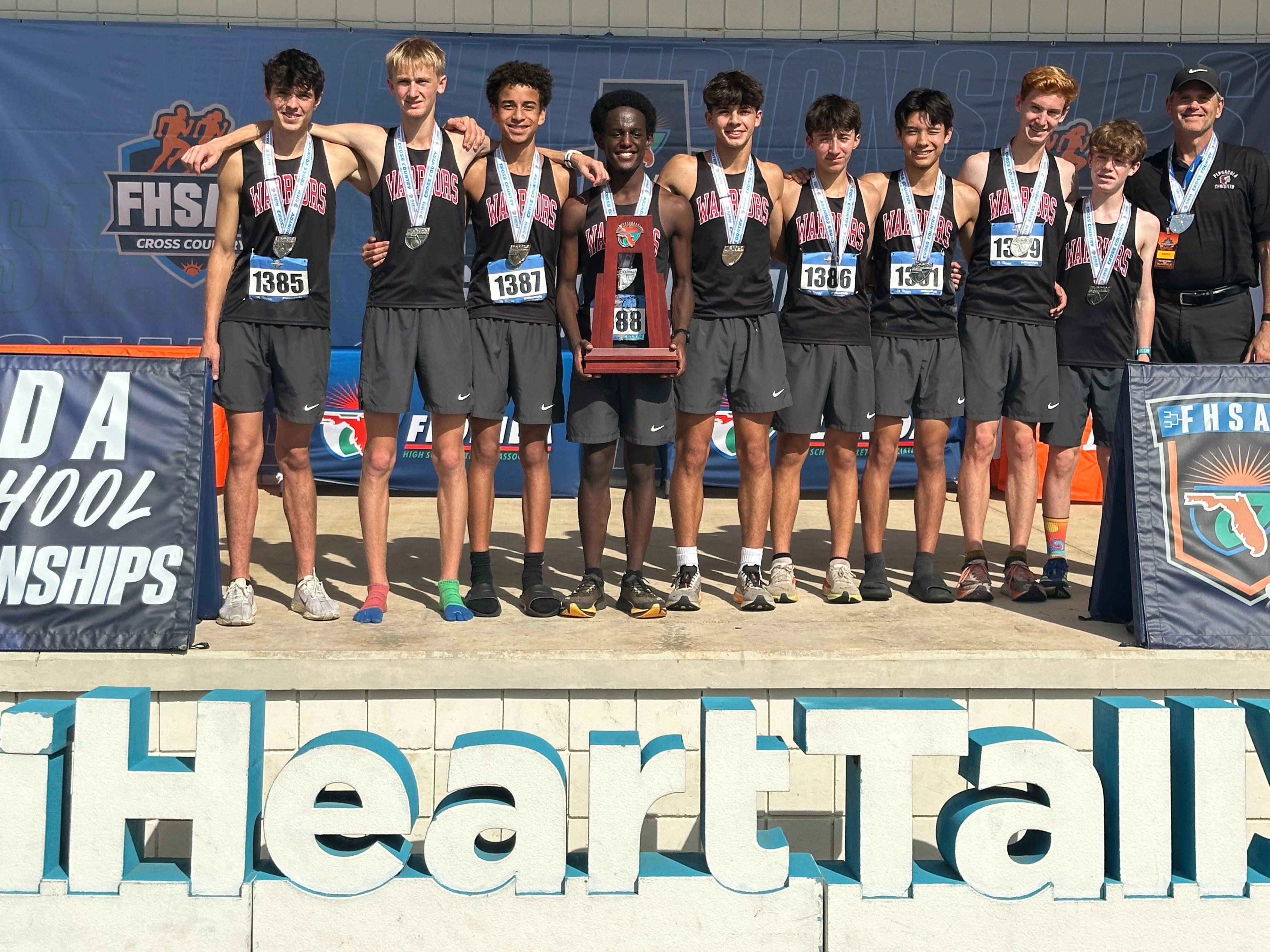 PCA boys finish 1A state runner up at FHSAA cross country championship