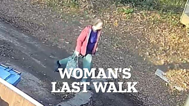 CCTV captures elderly woman's final moment before going missing