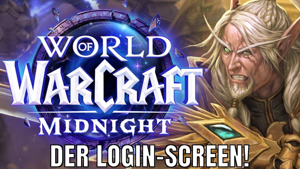 Was für eine Enttäuschung: Das ist der neue Login-Screen von World of ...