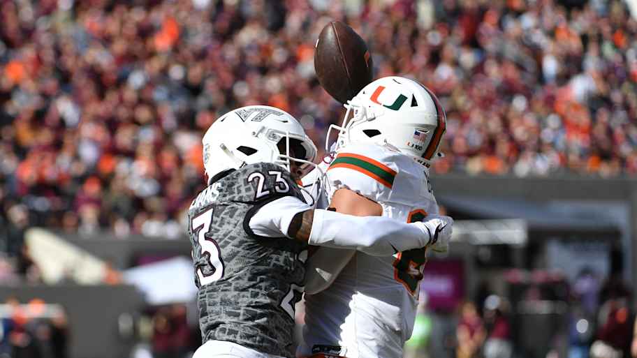 Virginia Tech Football Supplanted by Miami In 34-17 Whistle-to-Whistle ...